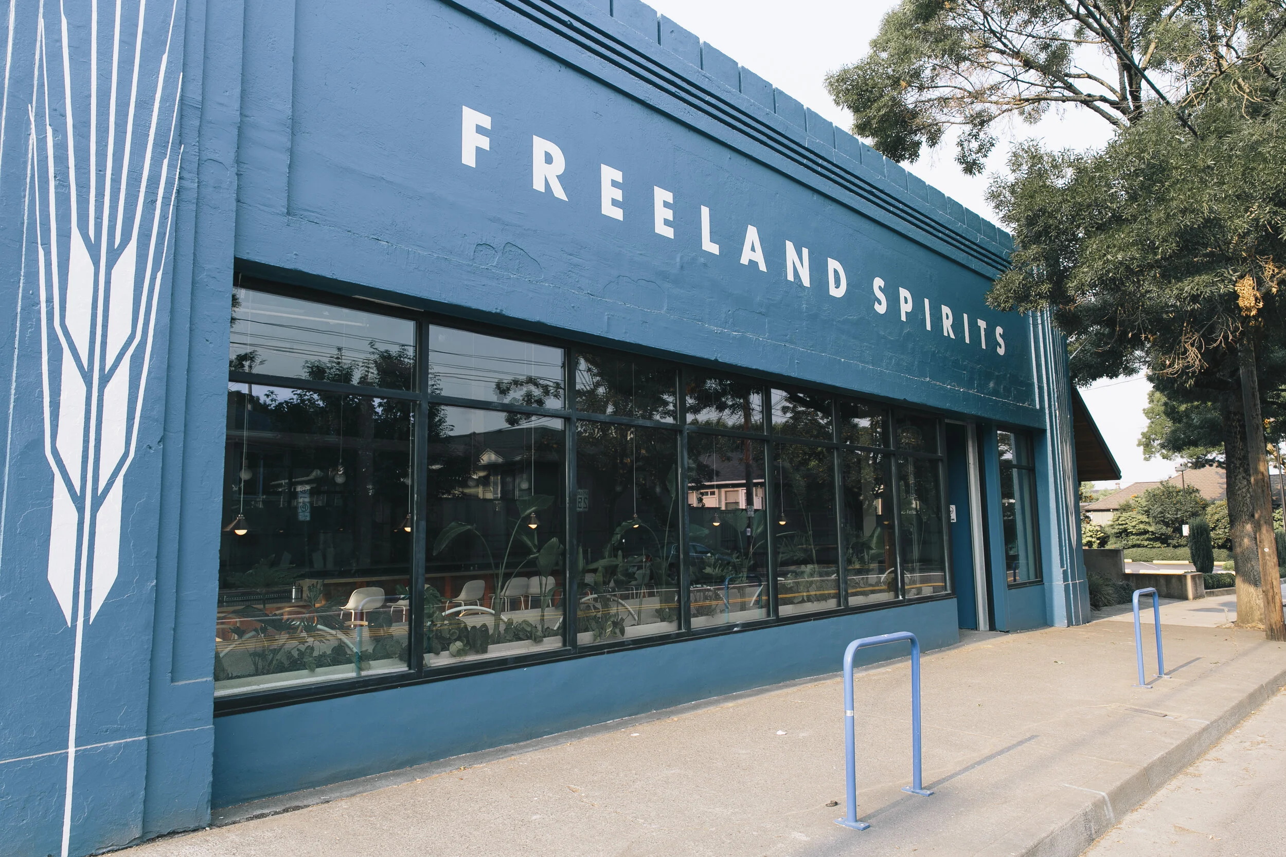 Freeland Spirits Portland Oregon Woman Owned GIN BOURBON GENEVA CANS