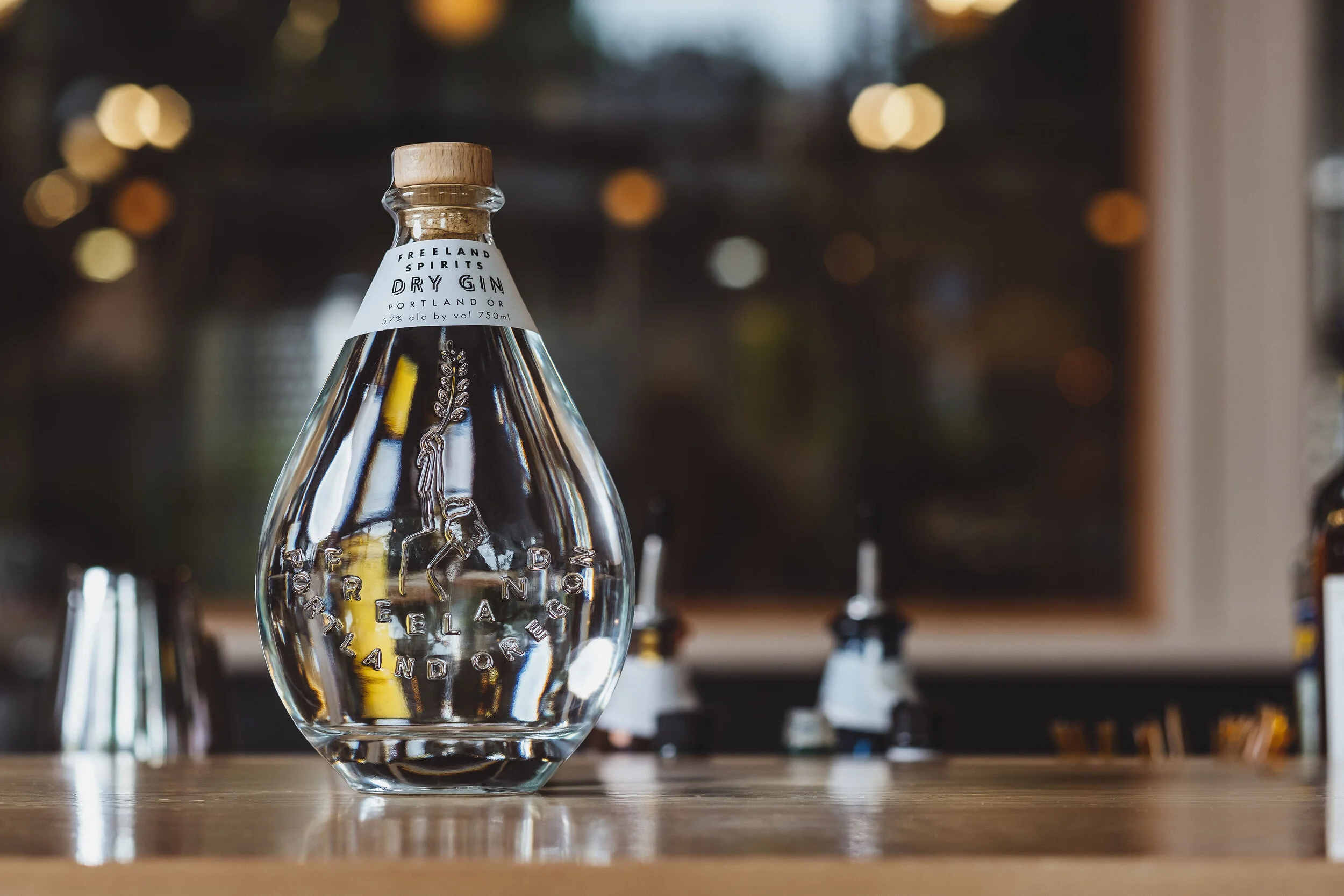 Freeland Spirits Portland Oregon Woman Owned GIN BOURBON GENEVA CANS