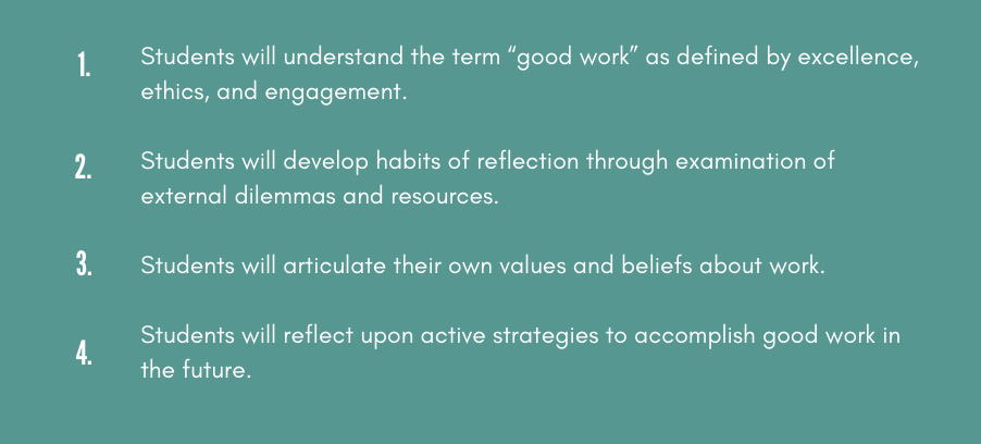 Overview — The Good Project