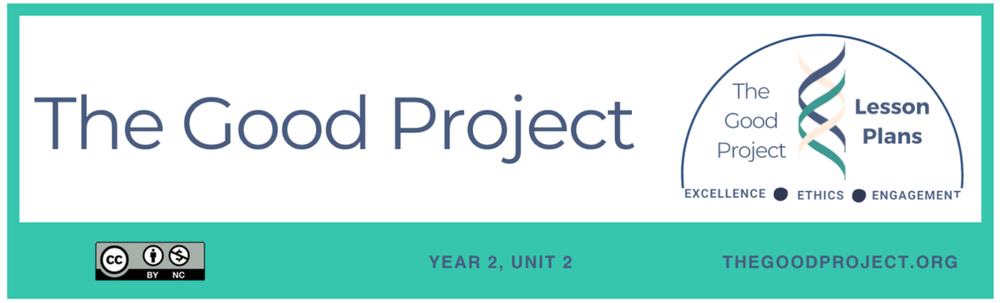 Year 2 Lesson 2.1 - Role Models — The Good Project