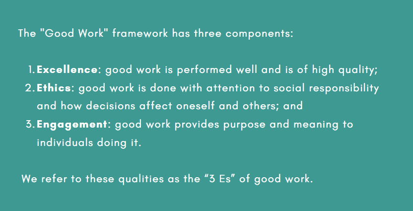 Introduction — The Good Project