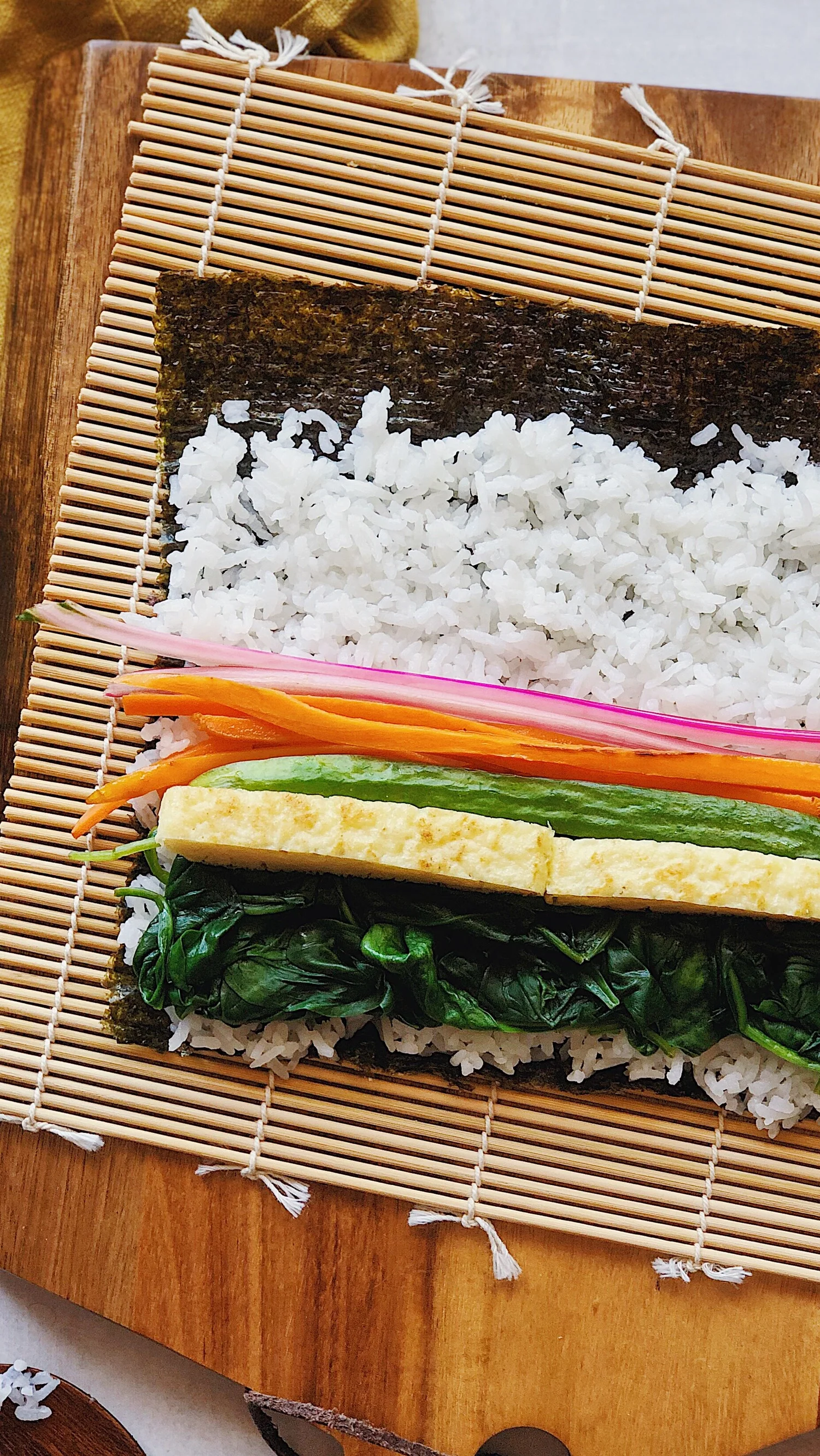 Make Gimbap with Your Veggie Scraps — Lily Morello