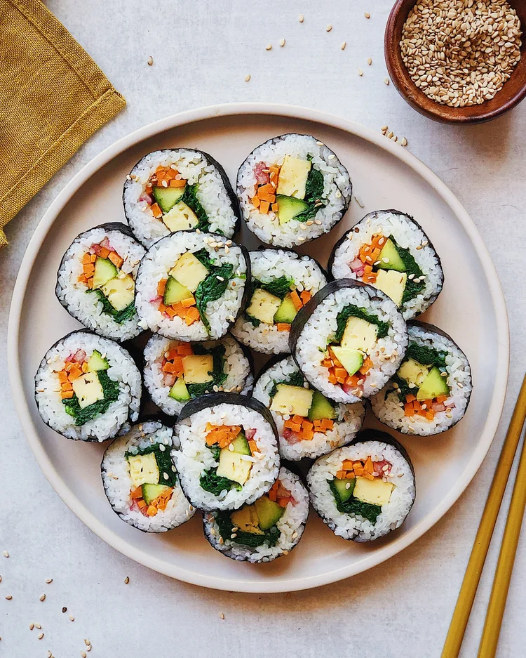 Make Gimbap with Your Veggie Scraps — Lily Morello