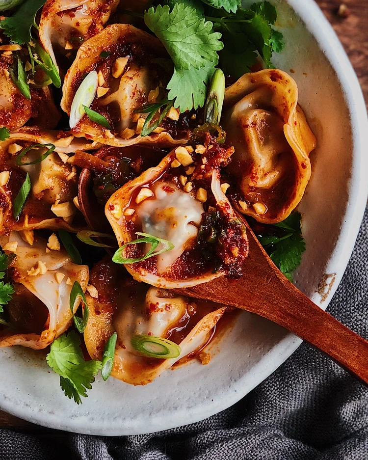 Recipe: Dan Dan Dumplings — Lily Morello