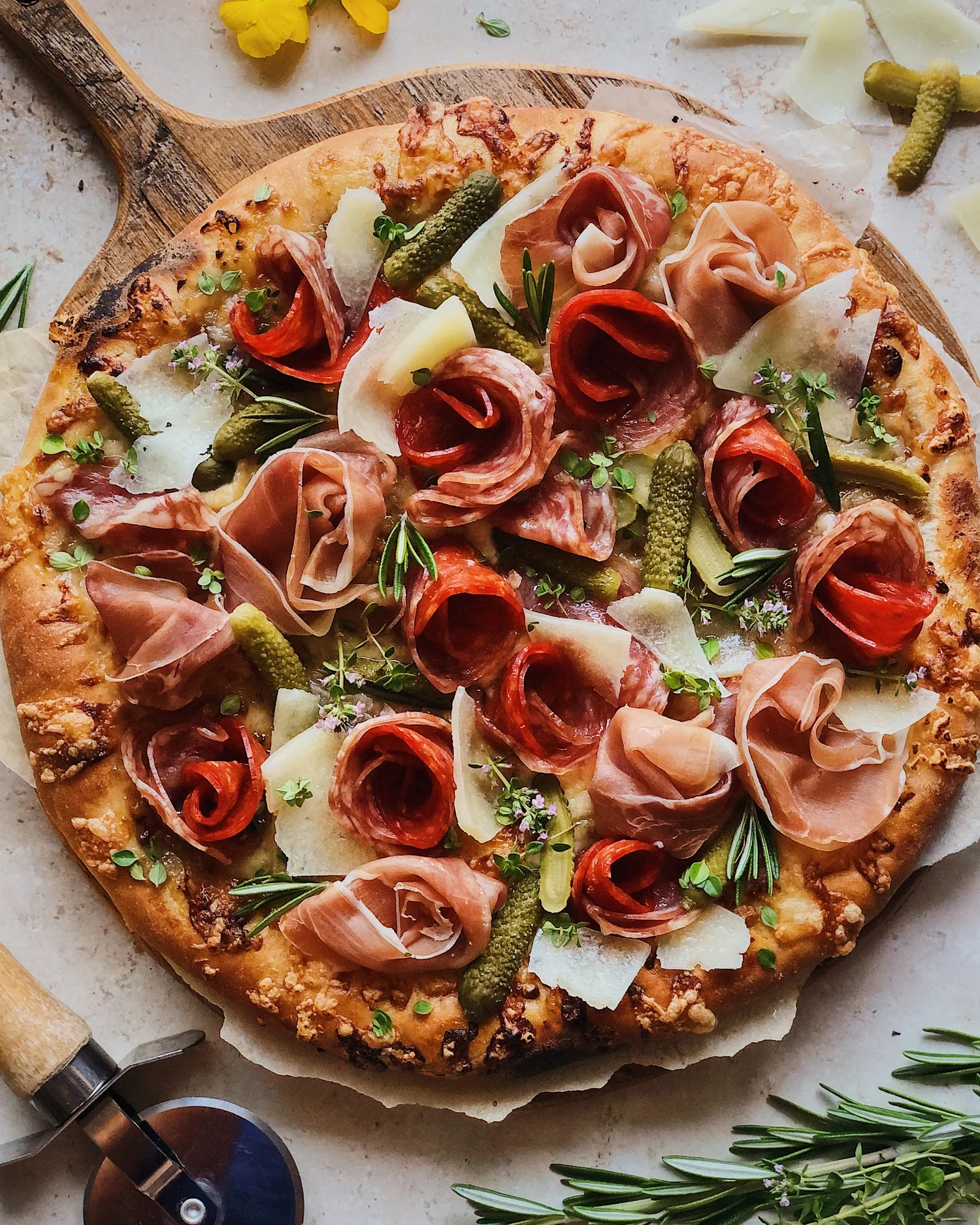 Charcuterie Board Pizza — Lily Morello
