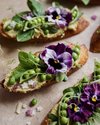 Green Pimento Cheese Crostini with Spring Vegetables Recipe — Lily Morello