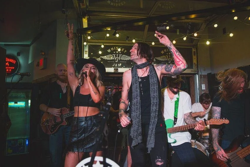 Shaylen and Austin John Winkler took Nashville’s famous Whiskey Jam ...