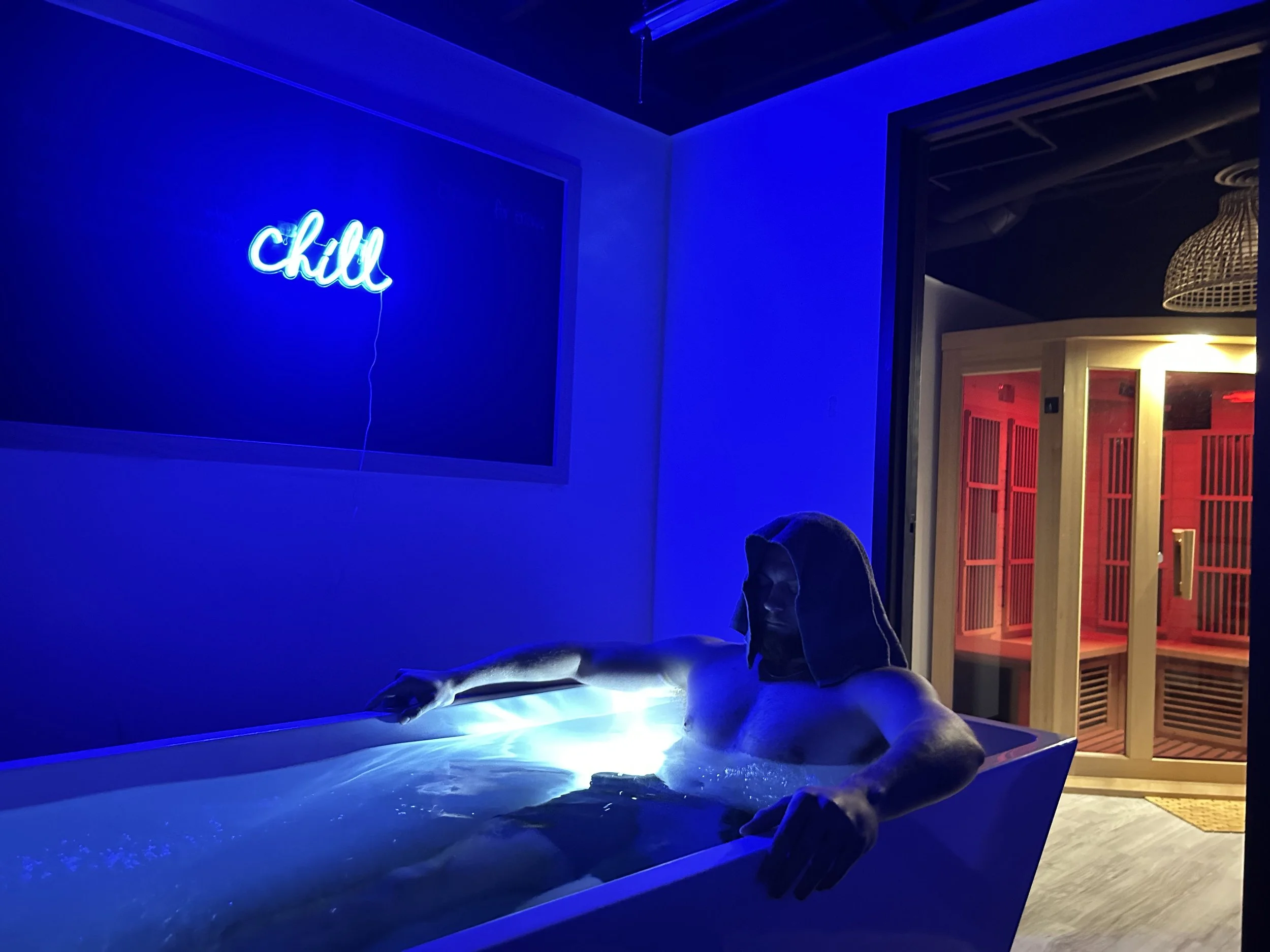 Sauna + Cold Plunge — Wellness 360