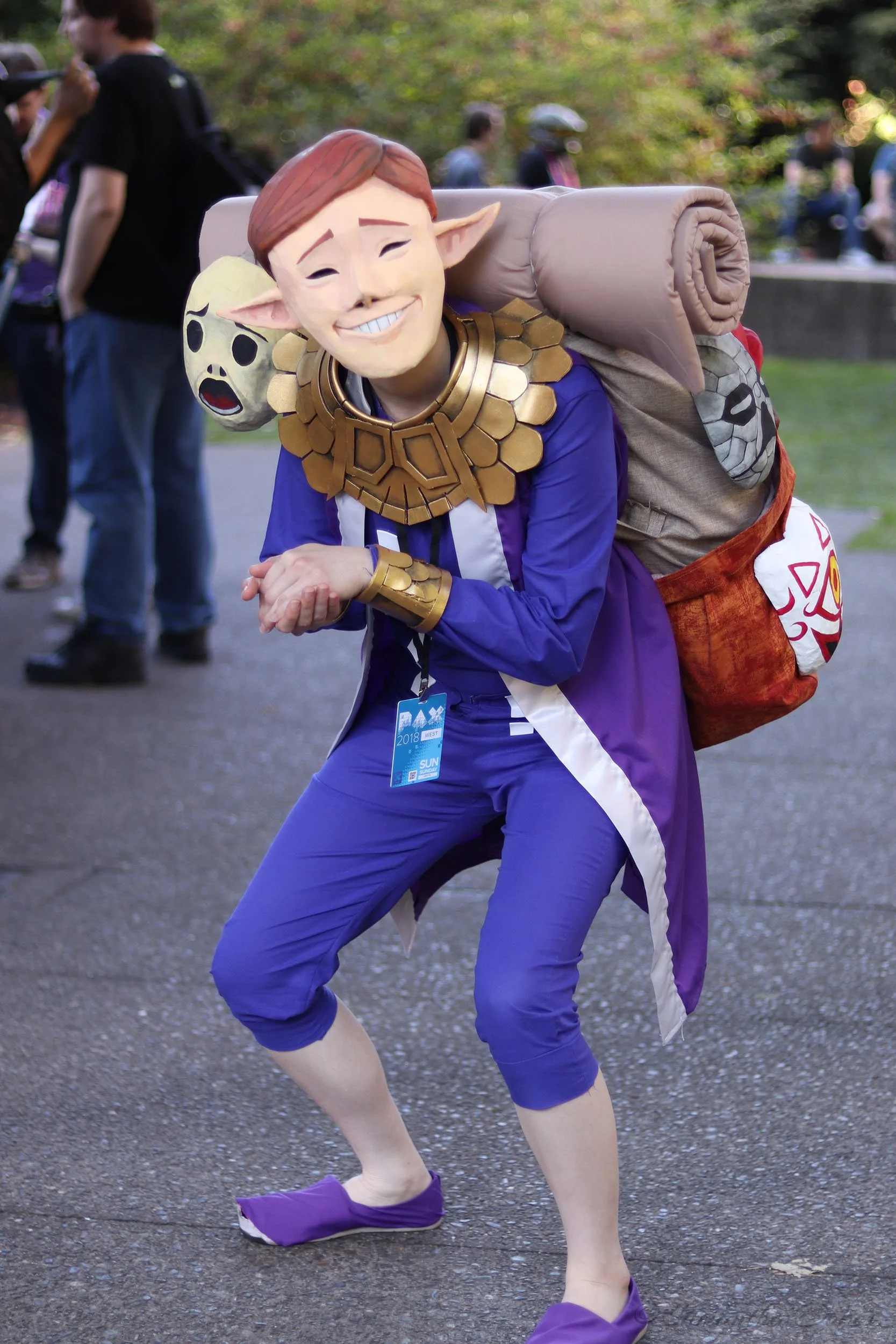 Happy Mask Salesman Cosplay