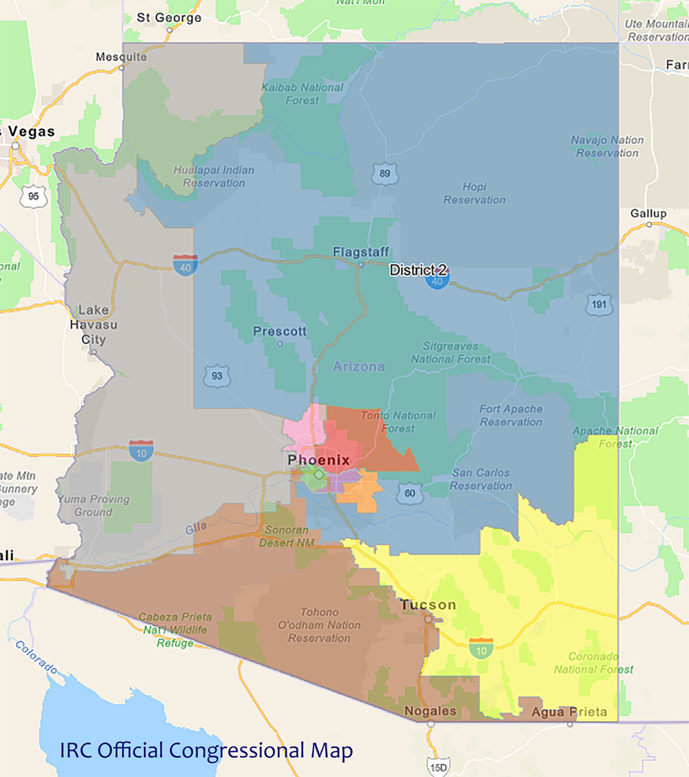 AZ District Maps — DWPA
