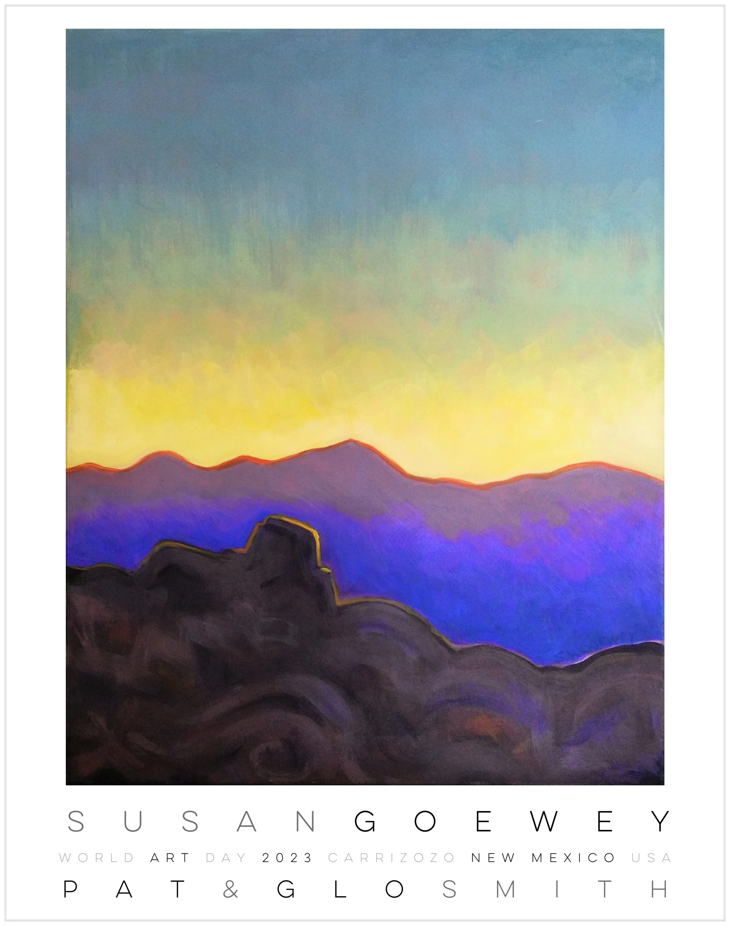 2023 WAD Posters — World Art Day Carrizozo