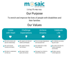 Why Work With Us? — Mosaic Support Services