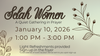 Selah Women: A Quiet Prayer Gathering with God — Calvary Chapel Valley ...