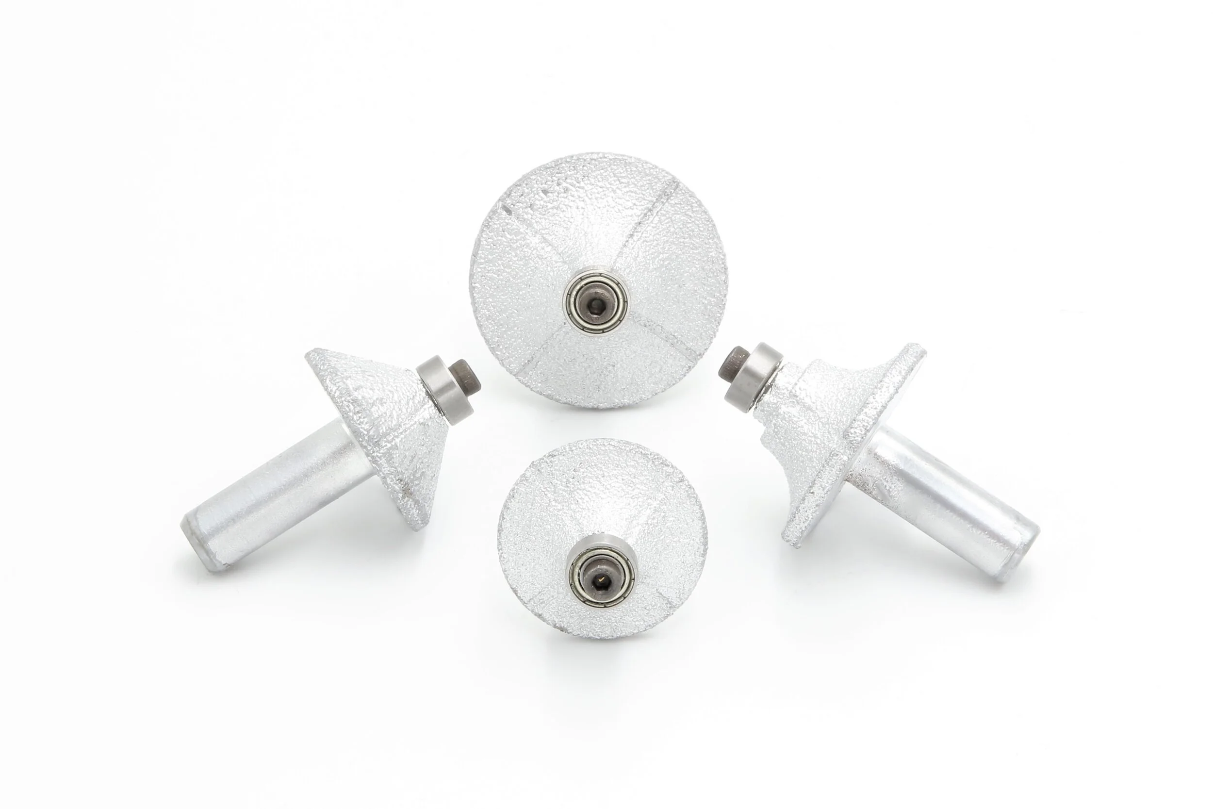 Bullnosing Starter Set 1 with vacuum brazed M14 bullnoser — Elite Stone ...