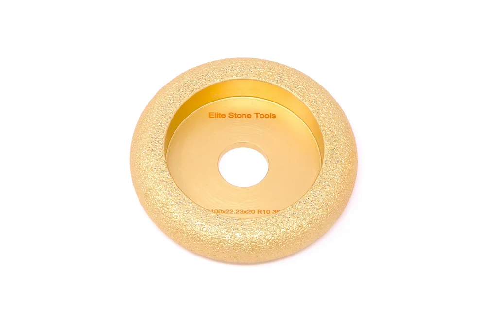 Bullnosing Starter Set 1 with vacuum brazed M14 bullnoser — Elite Stone ...