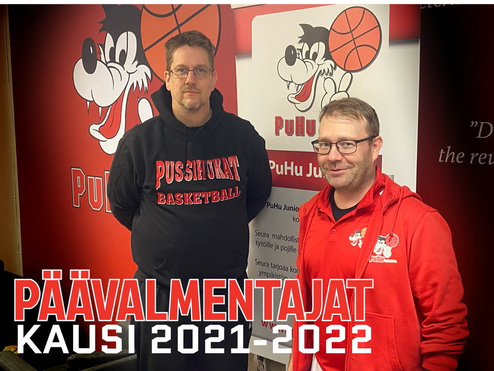 PUHUN PÄÄVALMENTAJAT KAUDELLE 2021-2022 — Puhu Juniorit