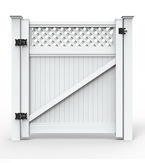 Lattice-Top privacy fence «Bertha» | Get Price | Order online ...