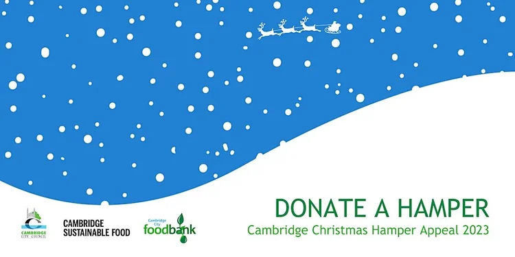 Supporting Cambridge City Foodbank's Christmas Hamper Appeal ...