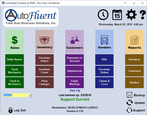 The Updated Look & Feel of AutoFluent — AutoFluent - Software for Tire ...