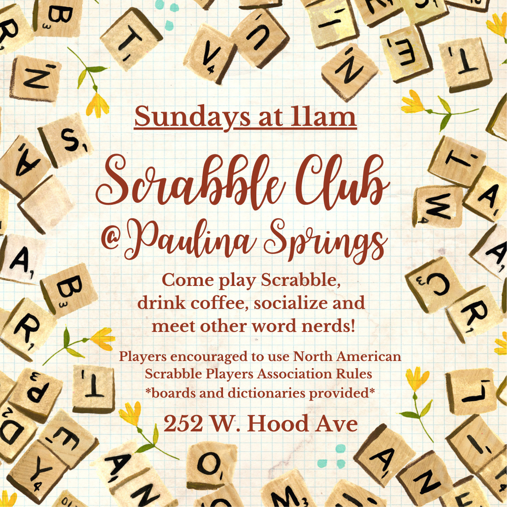Scrabble Club — Paulina Springs Books