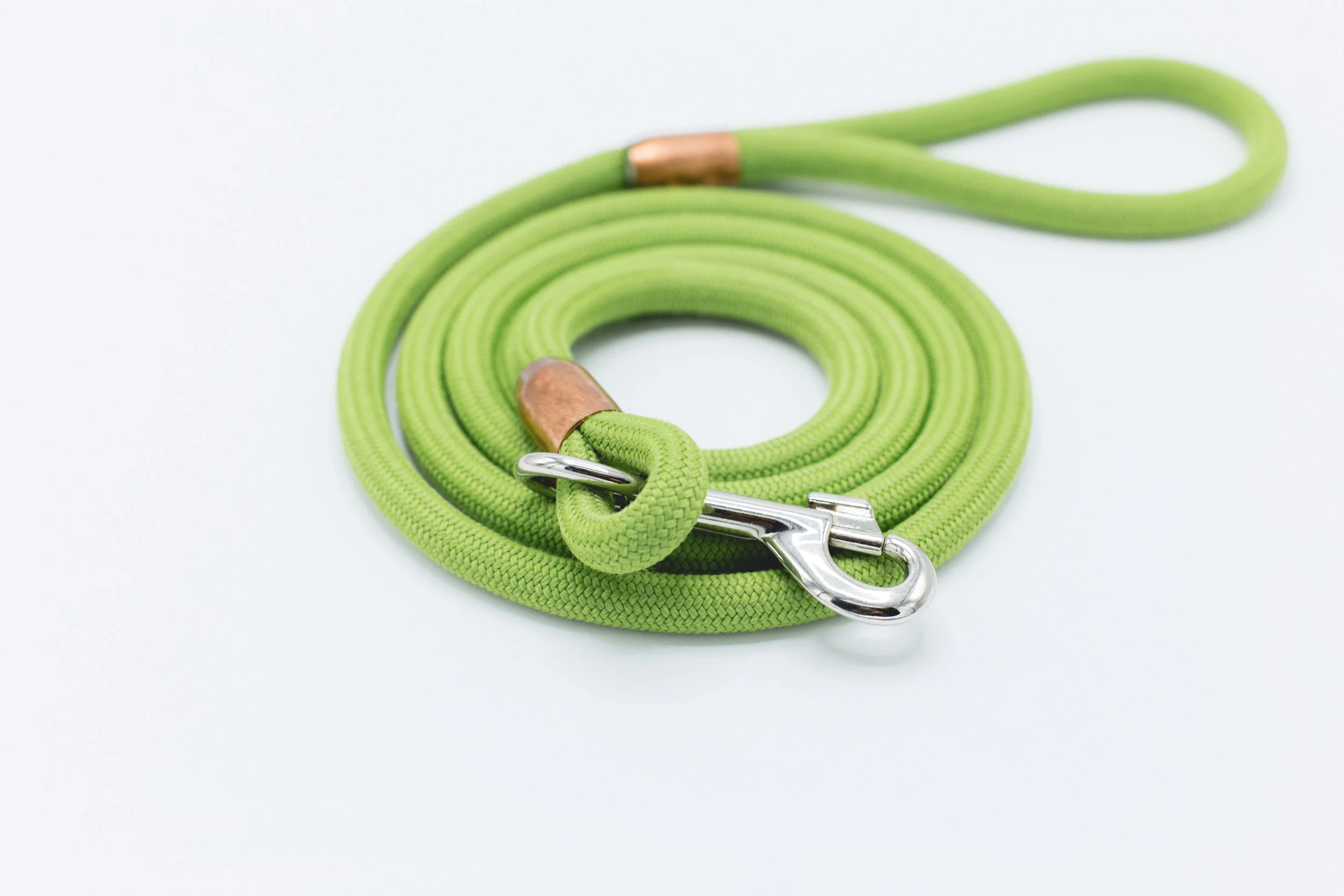 Green Dog Leash | Climbing Rope Dog Leash — Metamorphic Gear