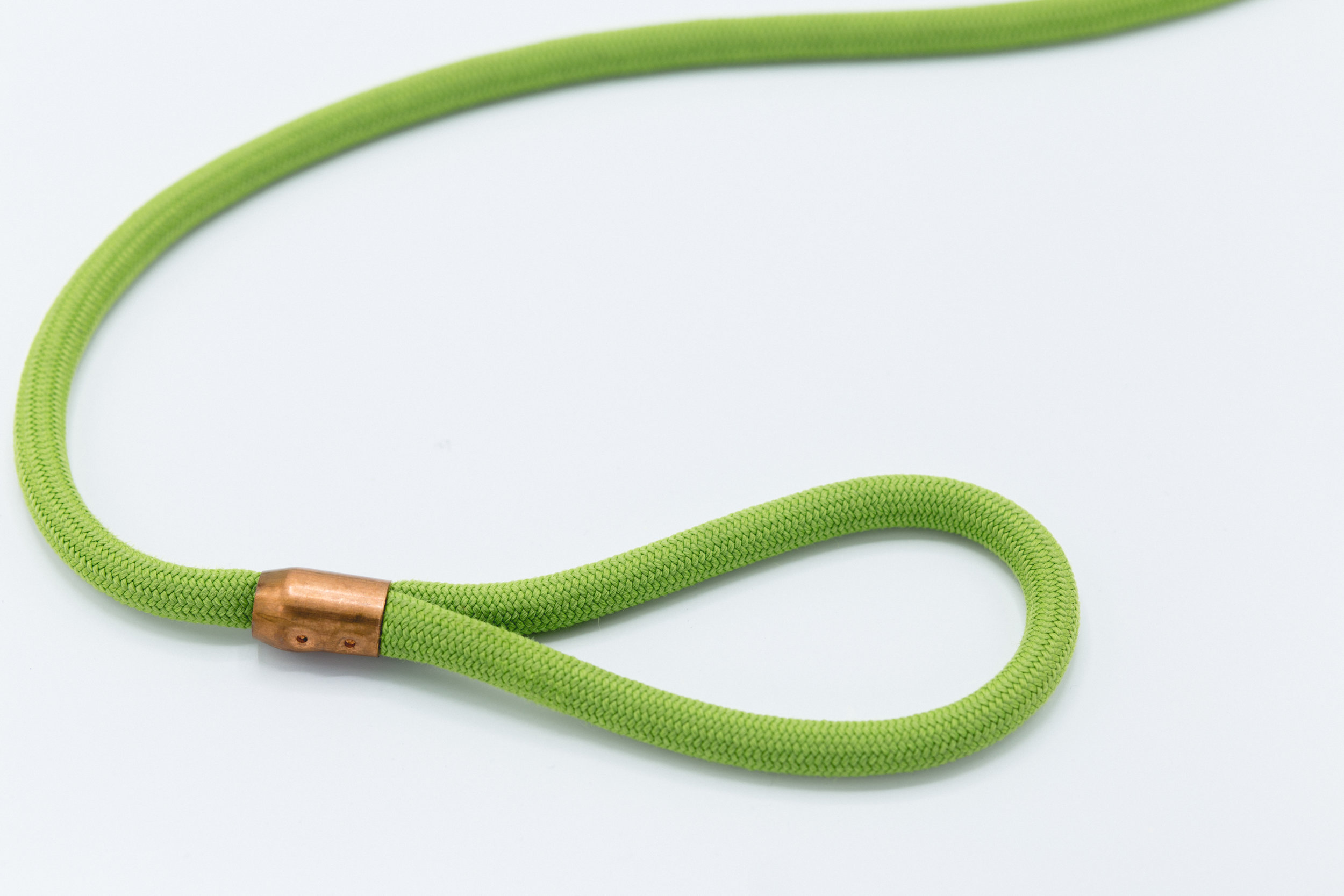 Green Dog Leash | Climbing Rope Dog Leash — Metamorphic Gear
