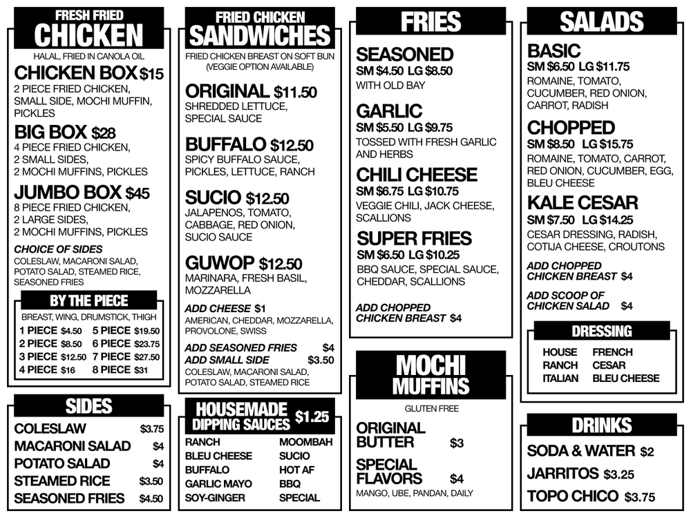 FRESH FRIED CHICKEN IN SAN FRANCISCO