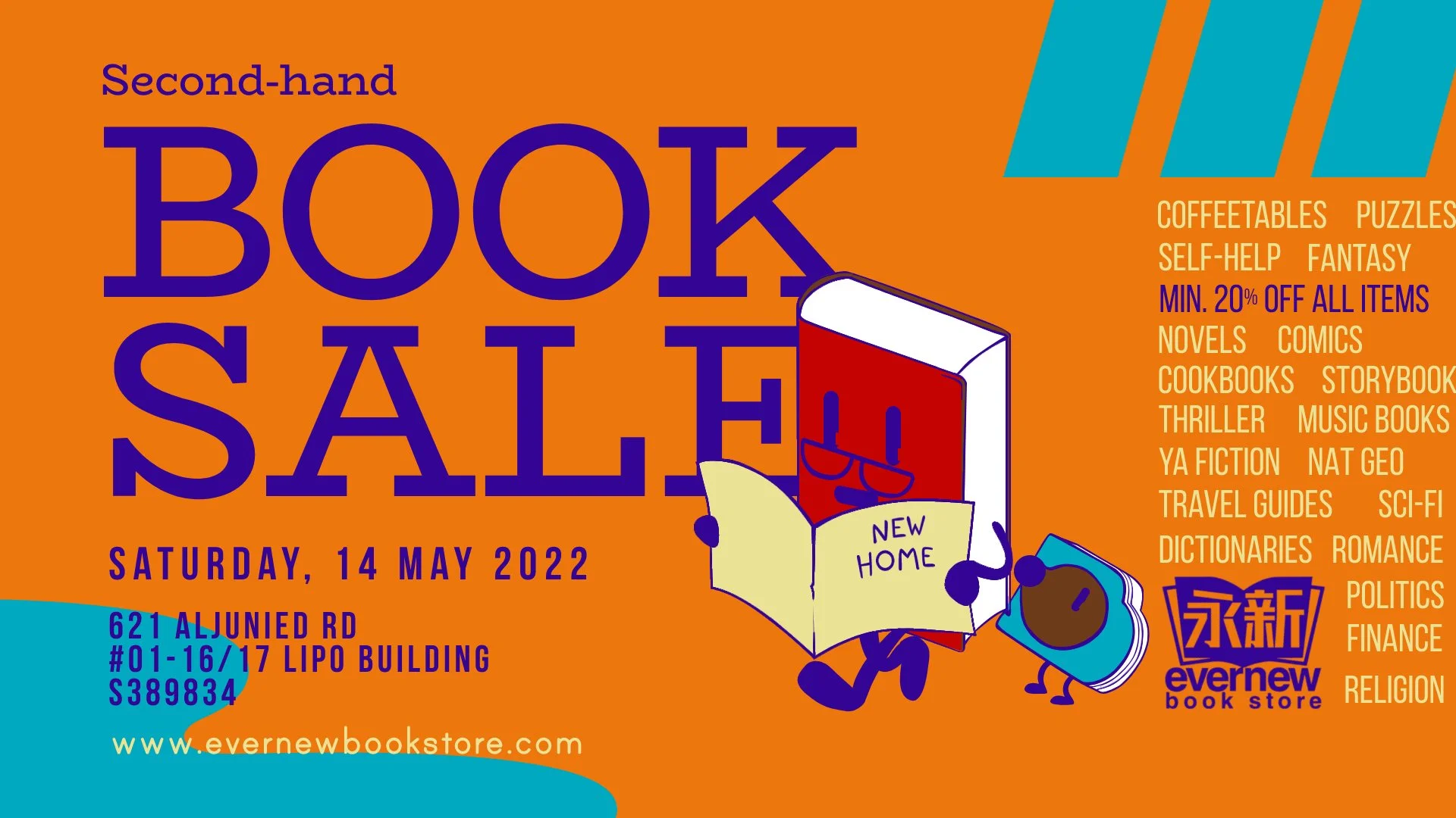 New Events — EVERNEW BOOK STORE