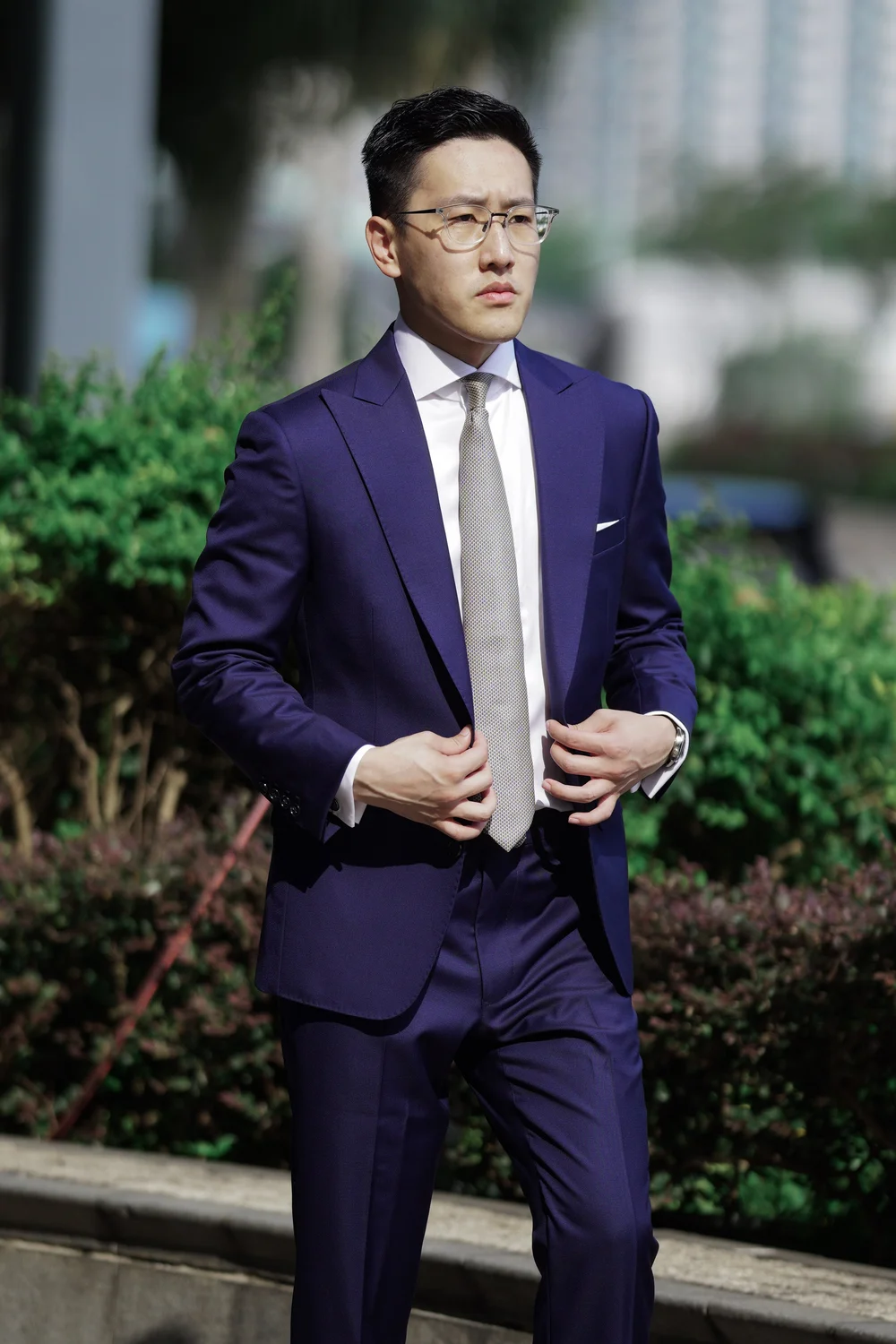 Dark Blue Tuxedo