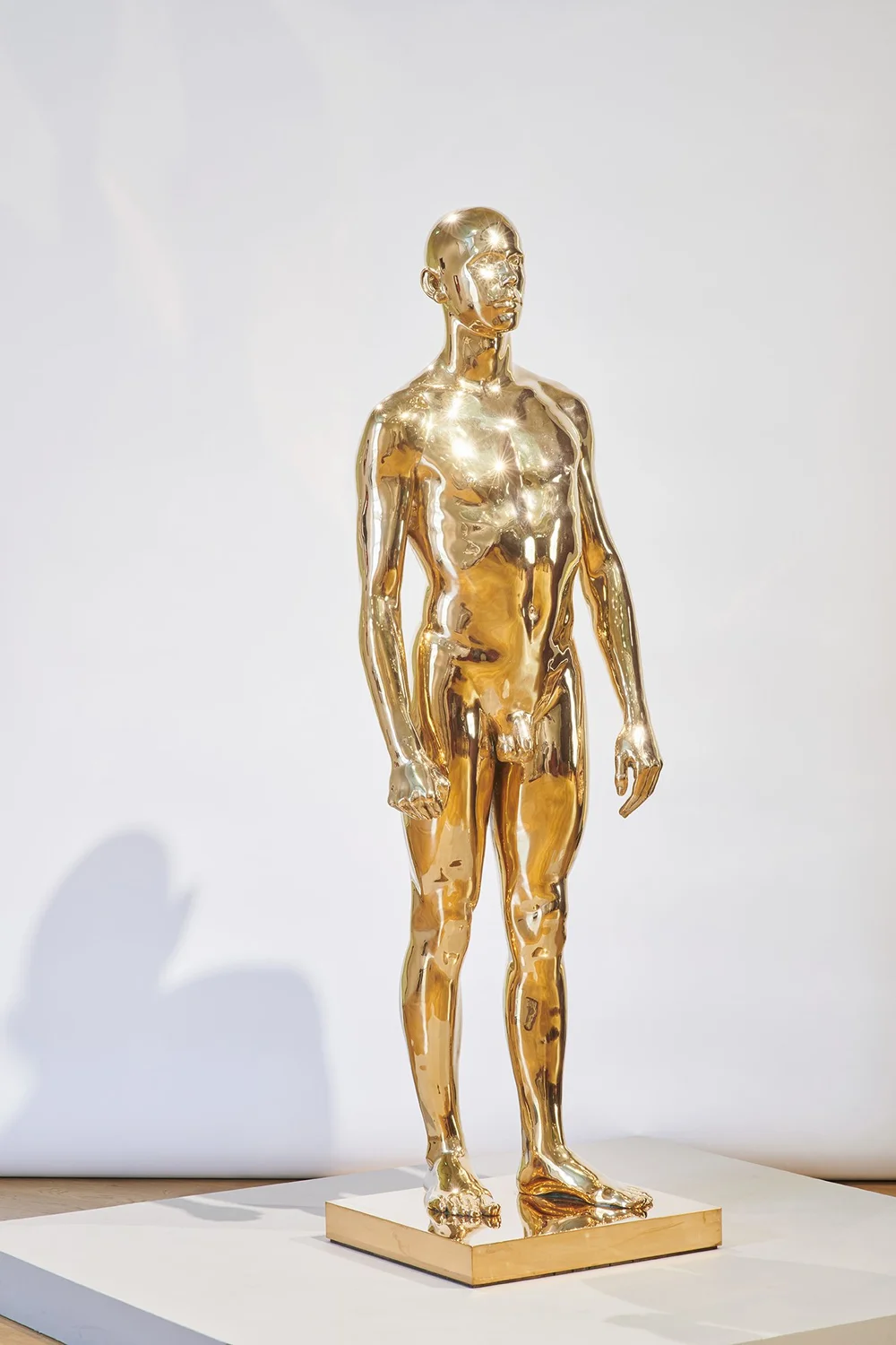 Golden Man to go on display in Manchester — Leonard McComb RA