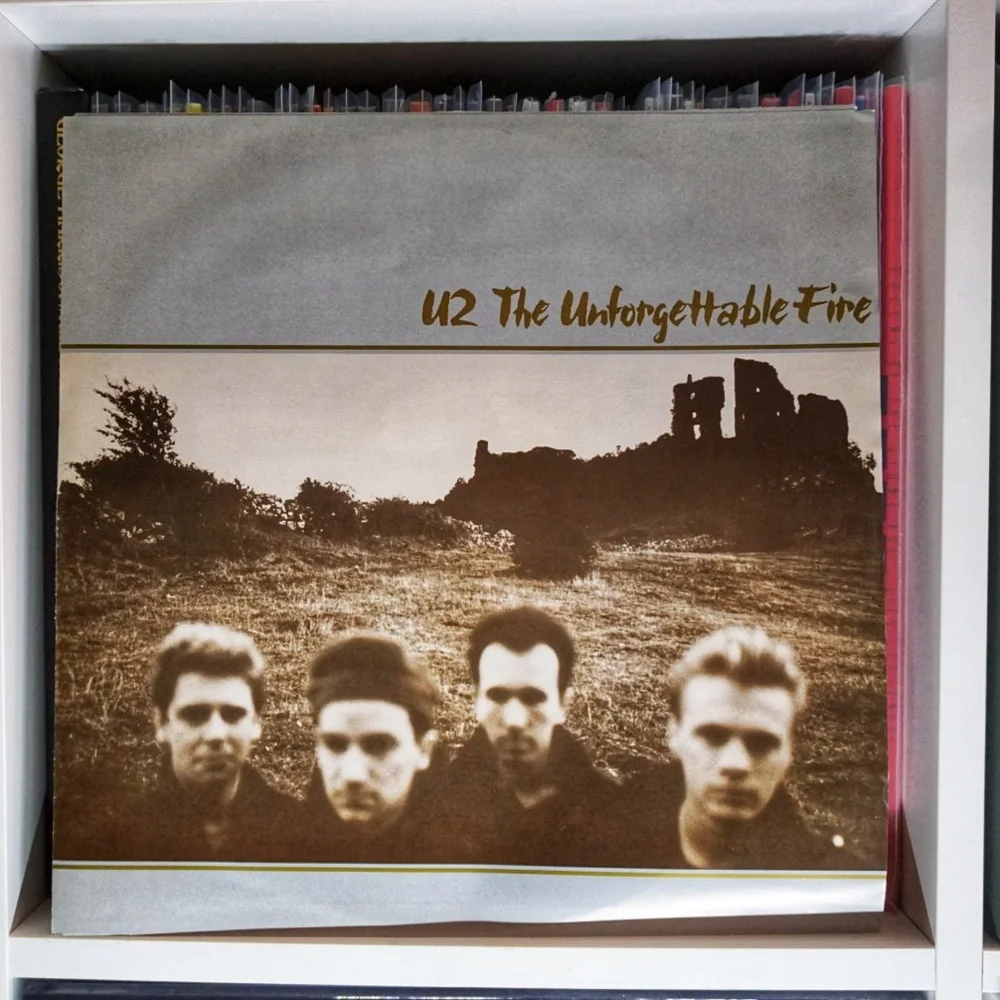 U2 The Unforgettable Fire Album Cover