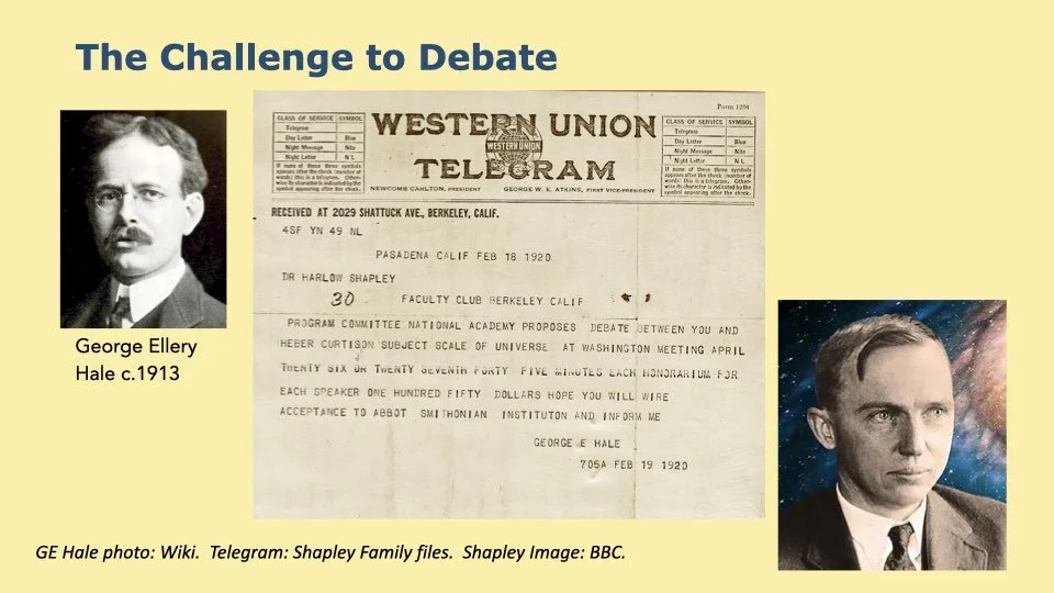 Who Really Won the 'Great Debate'? — Harlow Shapley Project