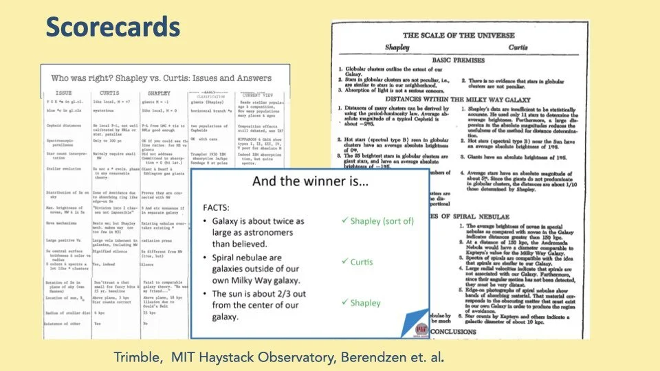 Who Really Won the 'Great Debate'? — Harlow Shapley Project
