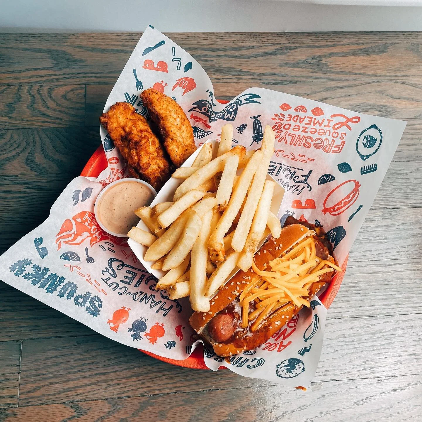 BOSS Tenders, Dogs & Custard