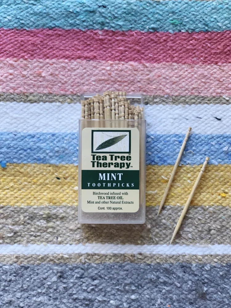 I just love these minty toothpicks — Just Good Shit