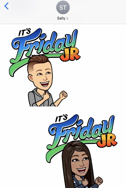 The joy of Friday Jr. — Just Good Shit