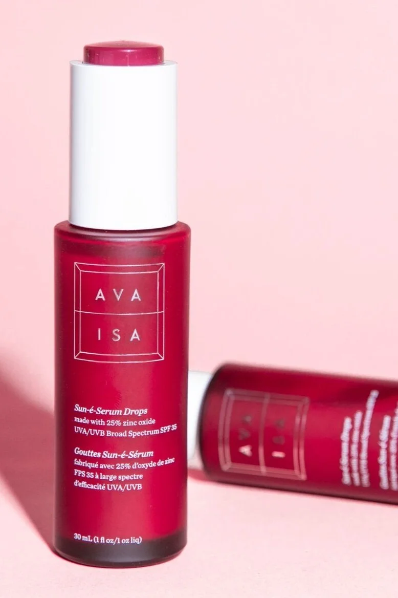 Ava Isa Sun-è-Serum Drops SPF 35 - All Mineral Sunscreen Serum with 25% ...