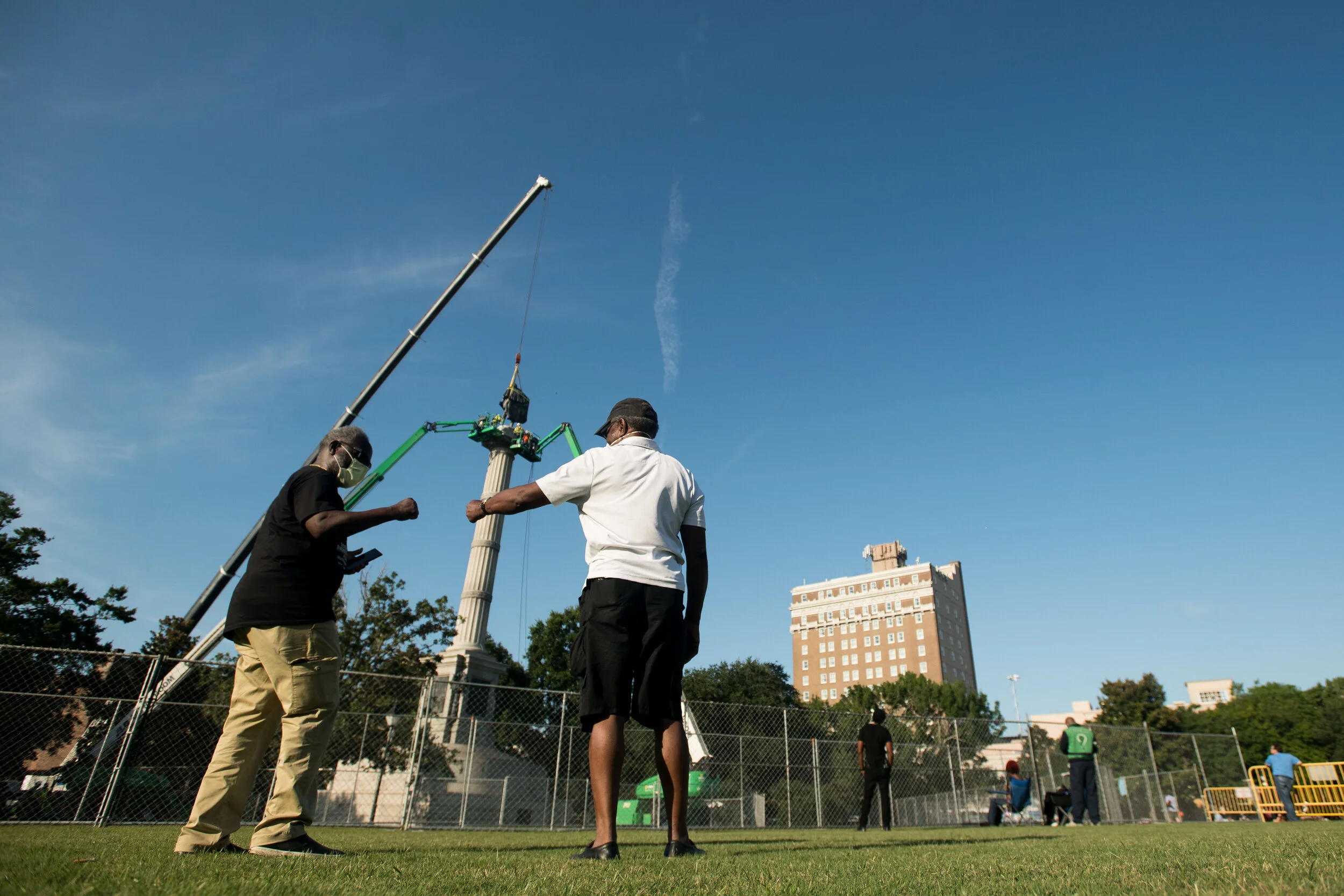Calhoun statue removed from Marion Square — Soda Citizen - Photo ...