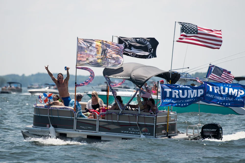 Lake Murray Trump Boat Parade — Soda Citizen - Photo Stories from the South
