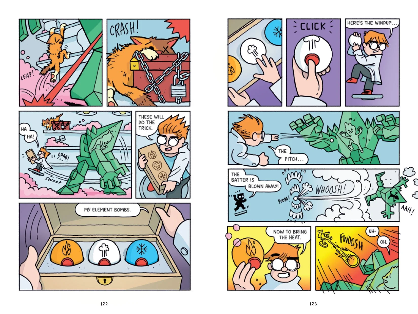 Invisible Boy sample pages — Doogie Horner