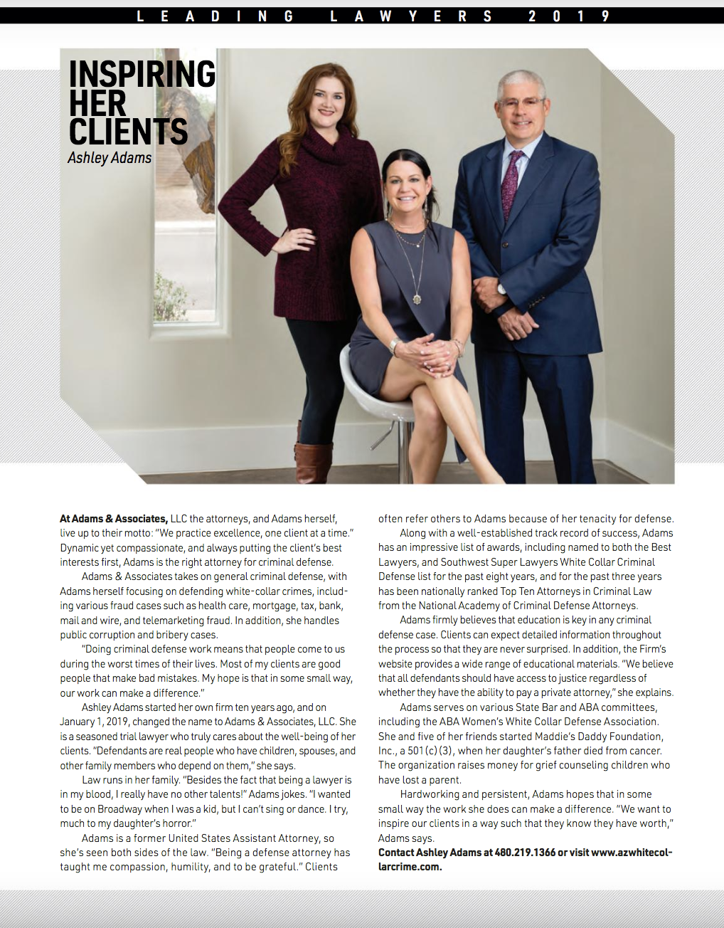 Adams & Associates | News & Publications