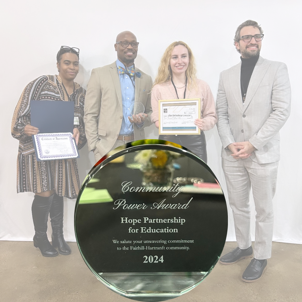 Hope Partnership For Education Recognized for Its Community ...