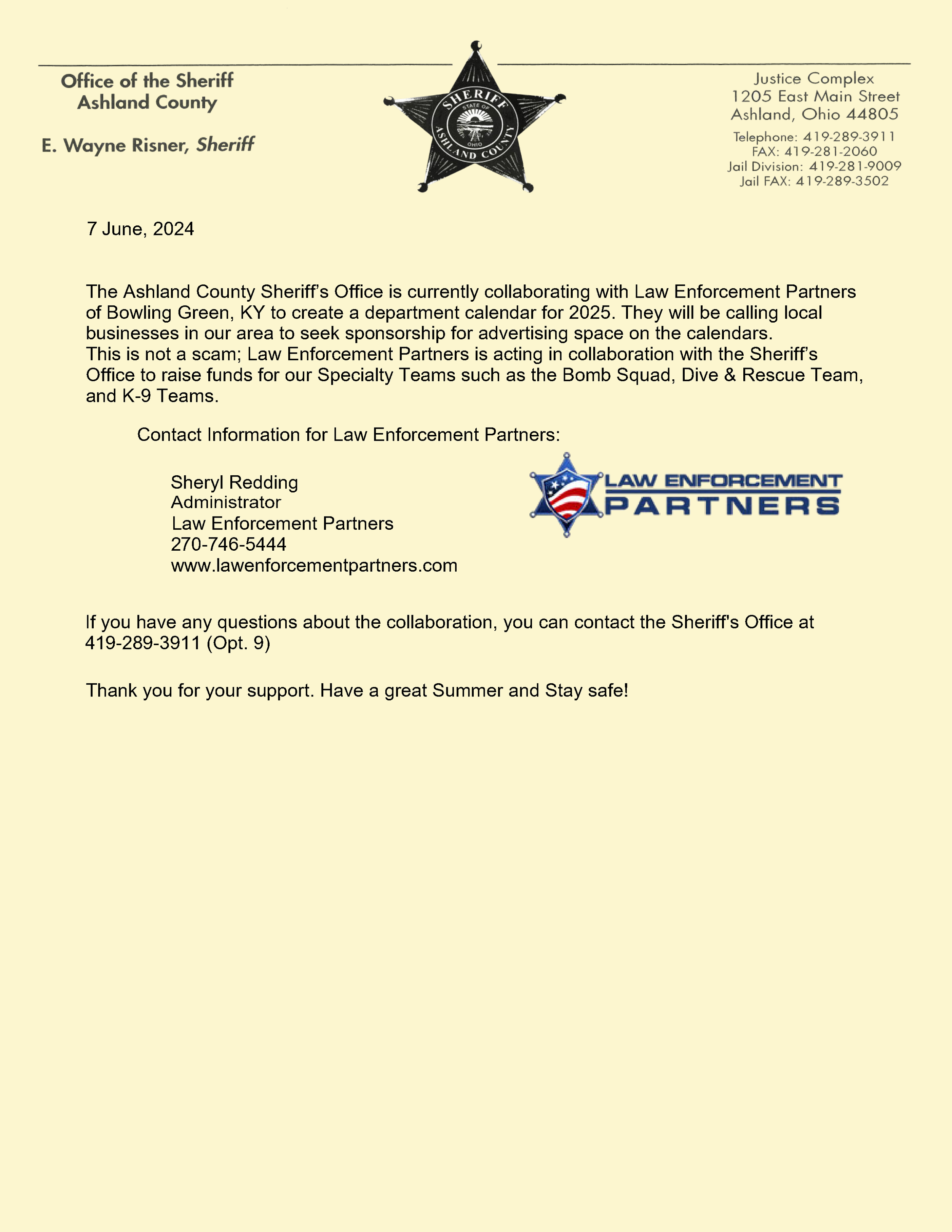 Ashland County Sheriff Office