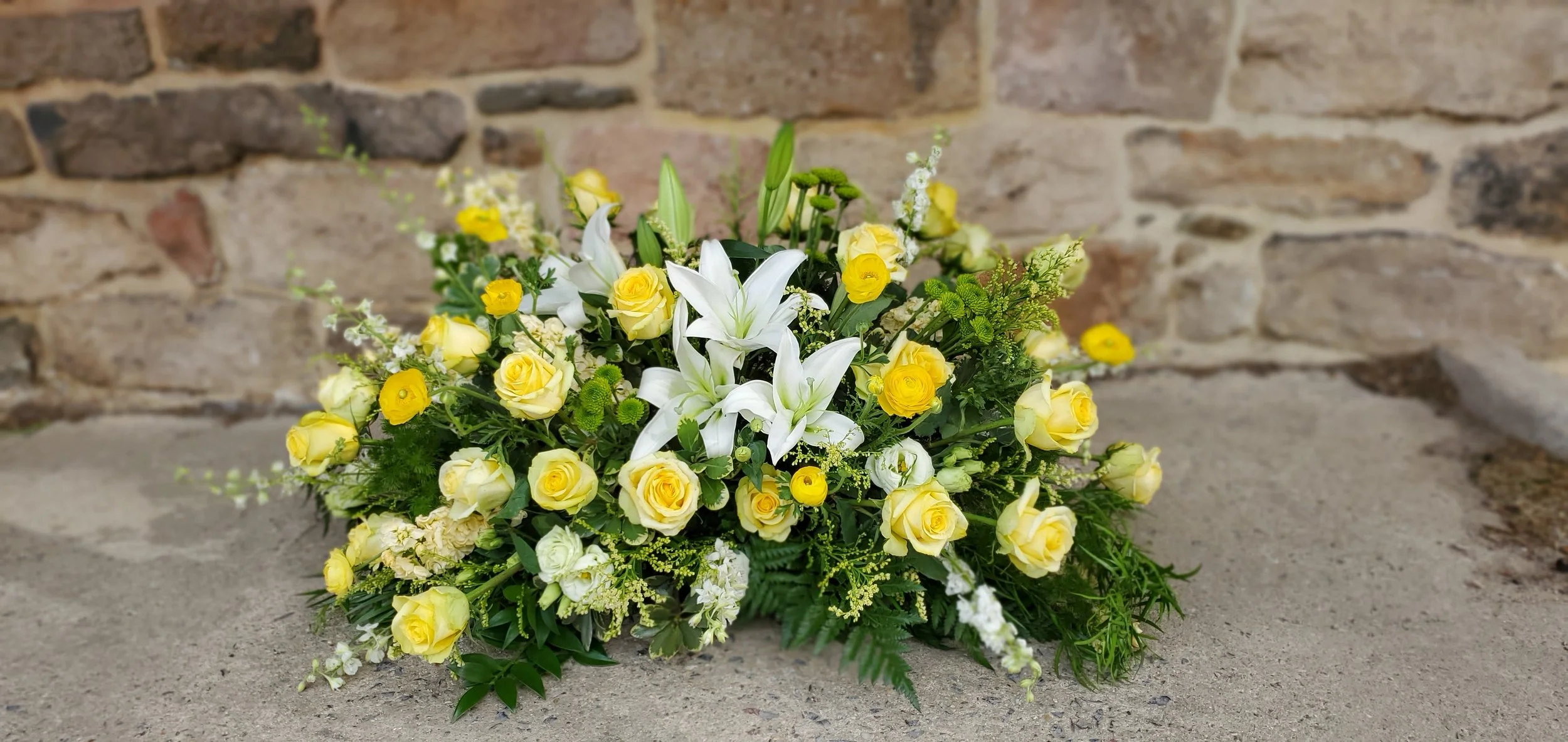 Sympathy Florals — Cool Spring Garden