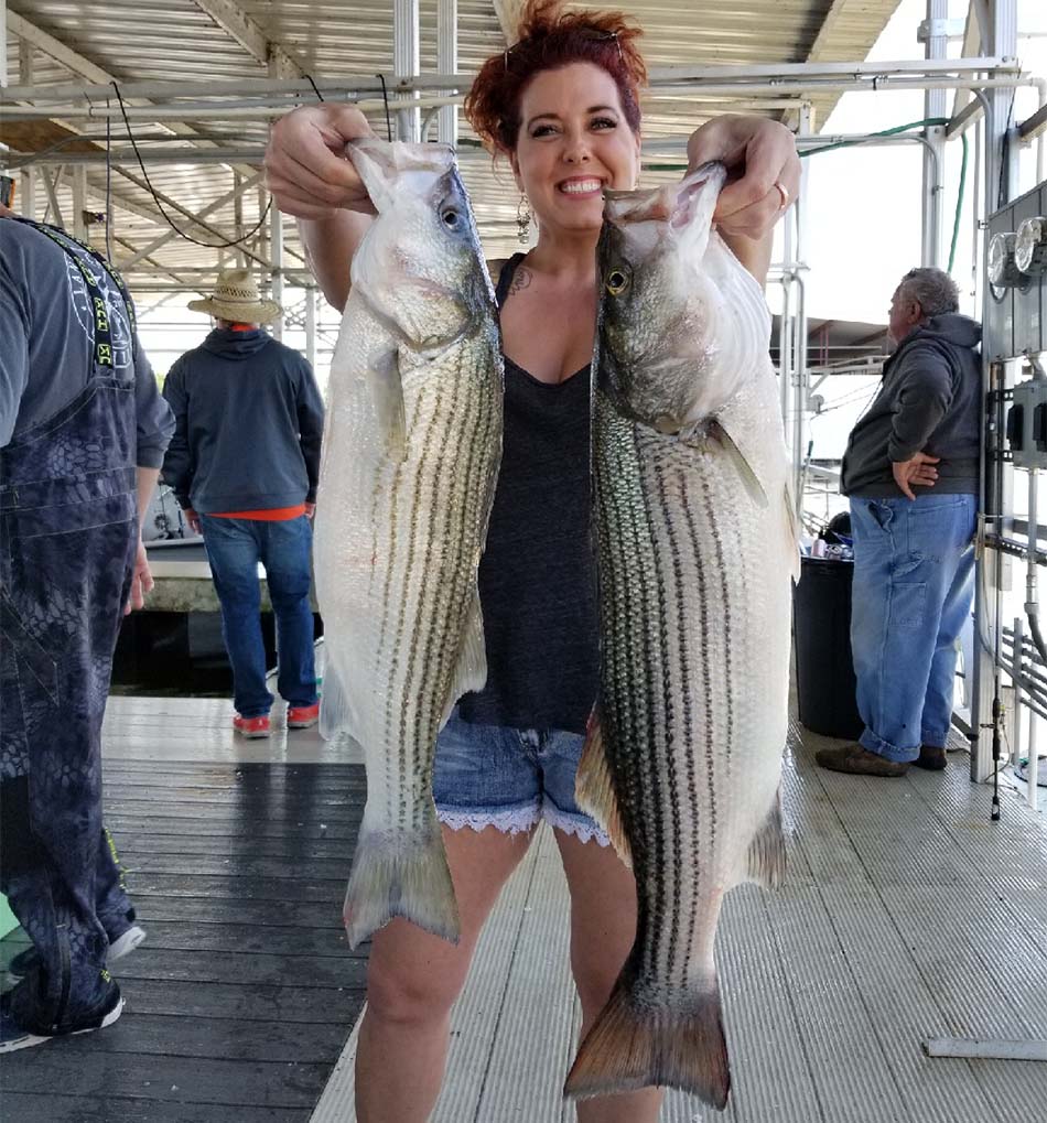 Lake Texoma Striper Fishing Guide | Bearded Dog Striper Guide