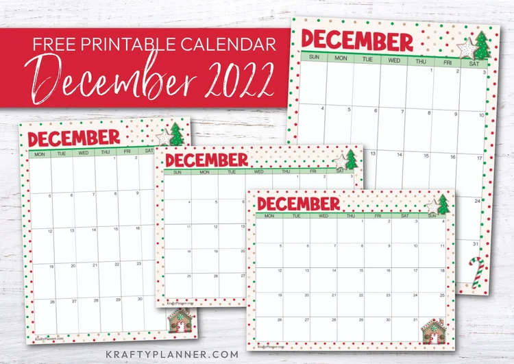 Calendar December 2022