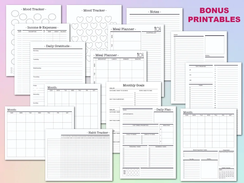 Introducing the 2023/2024 Master Planner: Your Ultimate Organizational ...