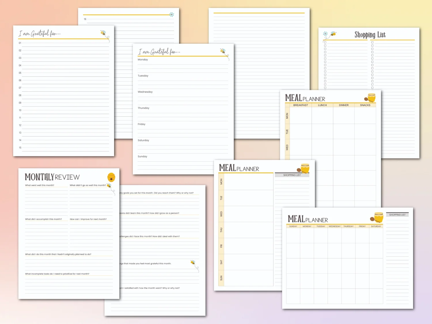 Free Printable September 2023 Planning Pages — Krafty Planner