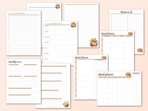 Free Printable November 2023 Planning Pages — Krafty Planner