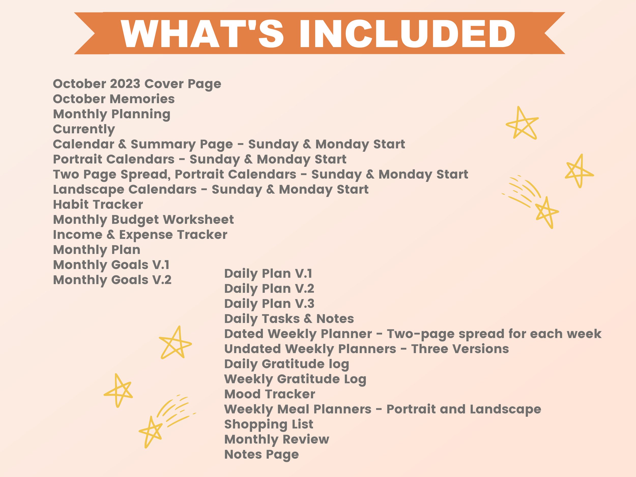 Free Printable November 2023 Planning Pages — Krafty Planner